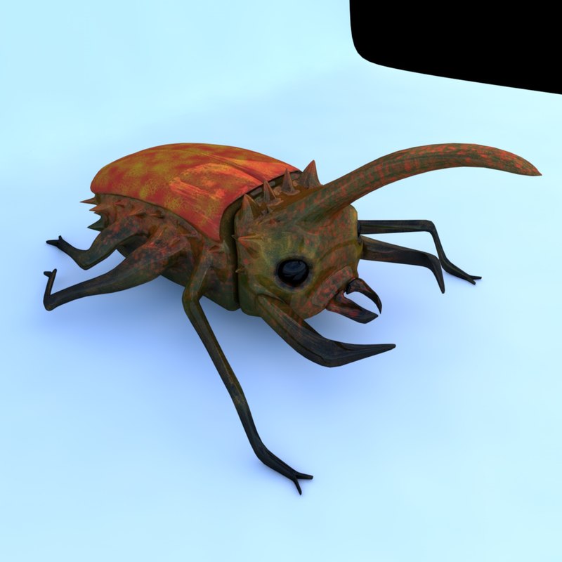 Futuristic beetle 3D model - TurboSquid 1376620
