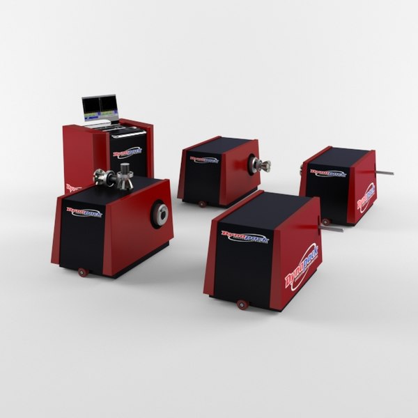 3D dynamometer auto service - TurboSquid 1376631