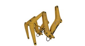 3d molle drop-leg platform leg