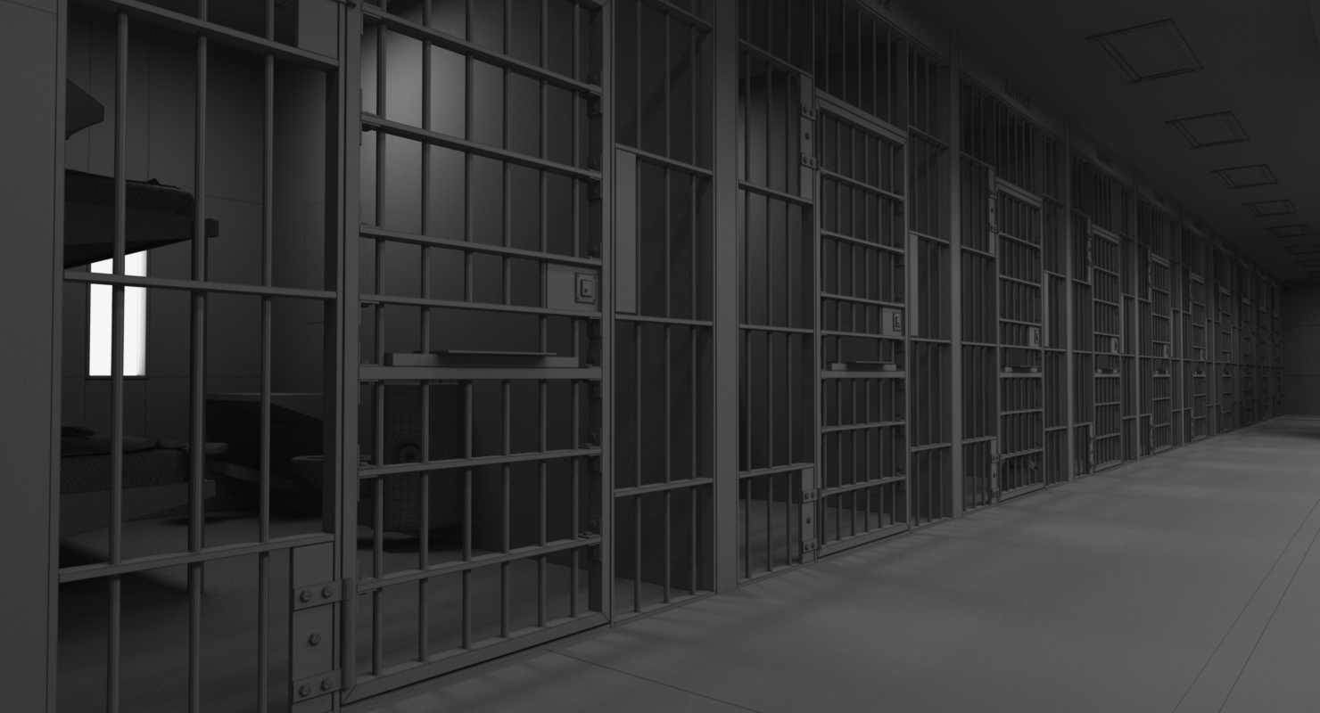 Gefängnis 3D-Modell - TurboSquid 1376673