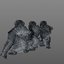 Group chimpanzee animation chimp 3D model - TurboSquid 1376900