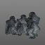 Group chimpanzee animation chimp 3D model - TurboSquid 1376900