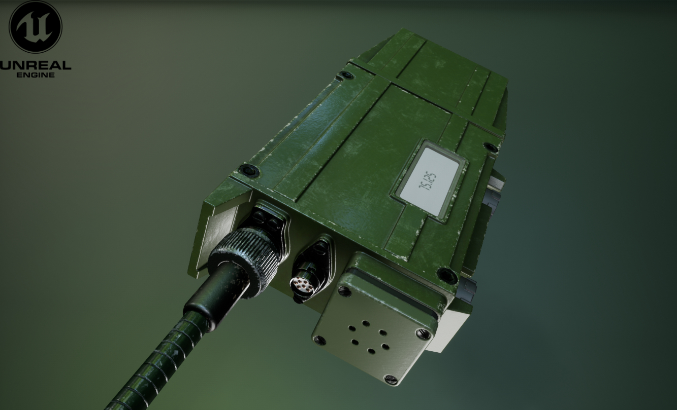 PBR - Rádio SEM 52 SL Modelo 3D - TurboSquid 1377088