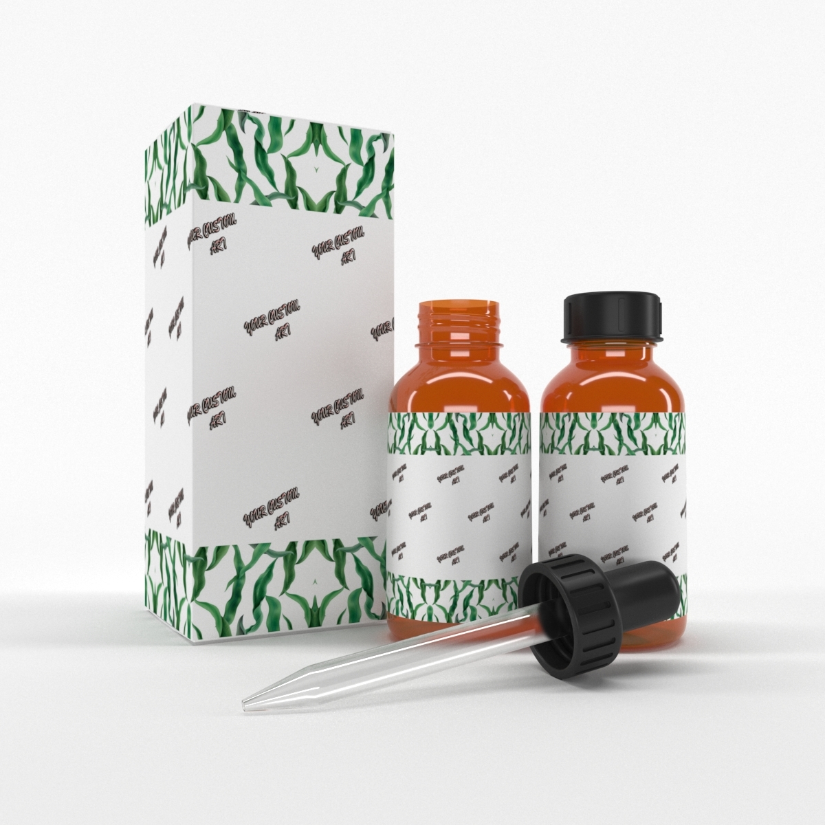 Dropper bottle 3D model - TurboSquid 1377092