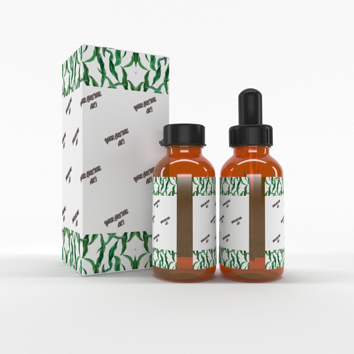 Dropper bottle 3D model - TurboSquid 1377092