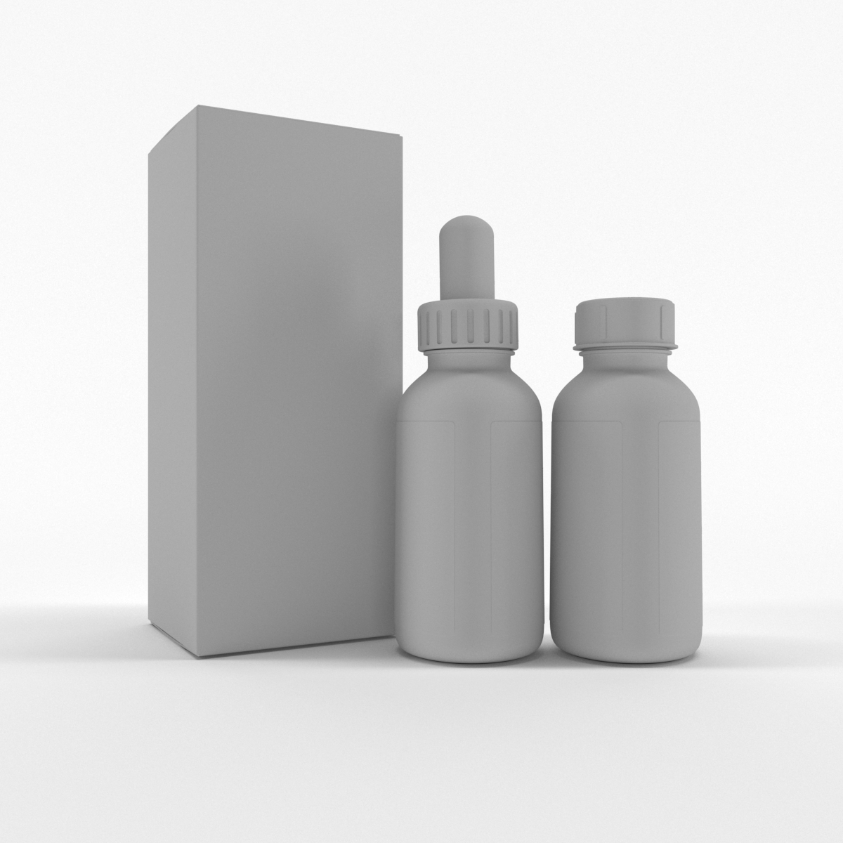 Dropper bottle 3D model - TurboSquid 1377092