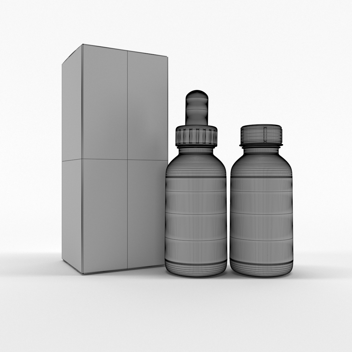 Dropper bottle 3D model - TurboSquid 1377092