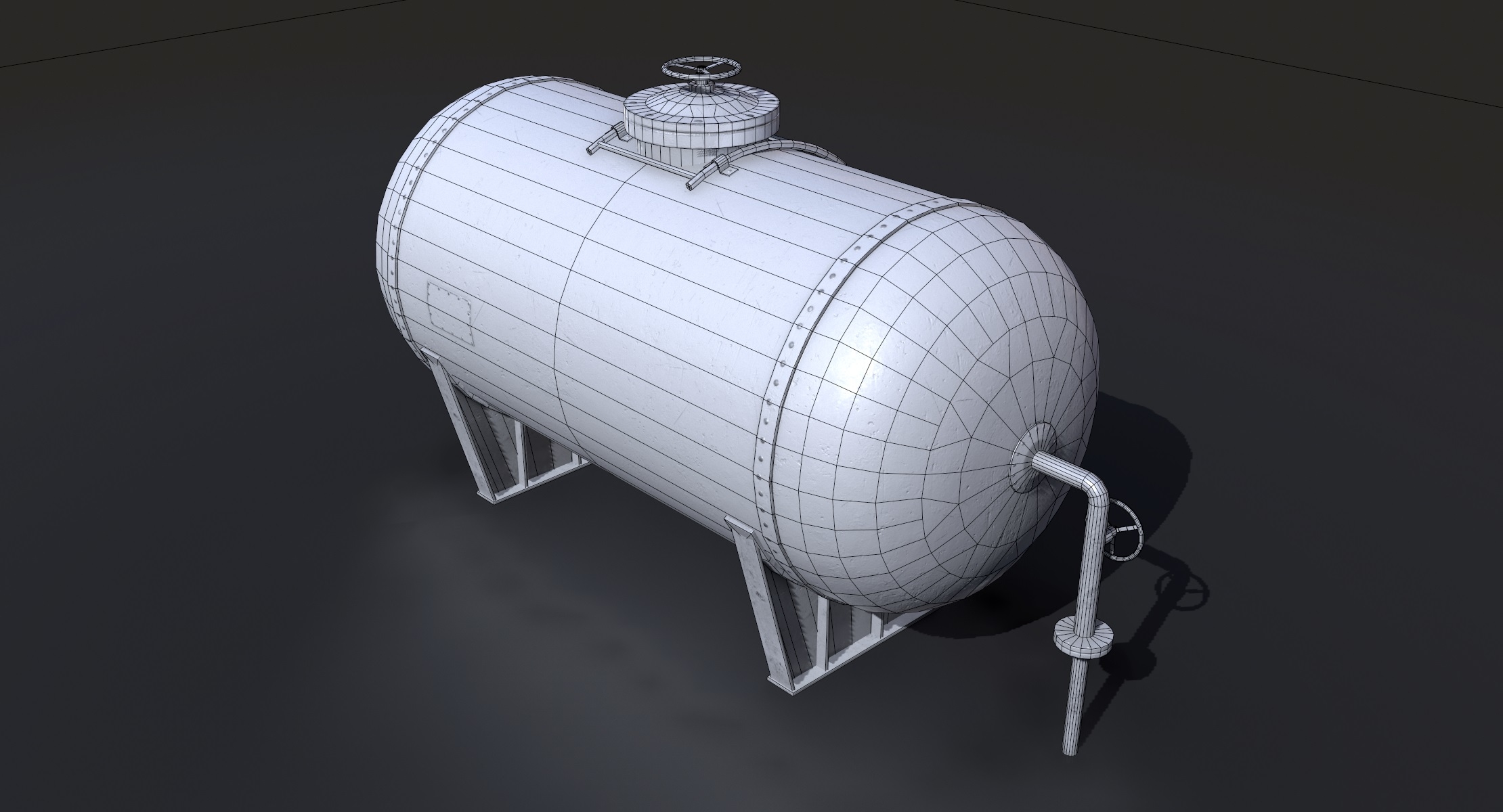 Oil tank containers 3D model - TurboSquid 1377112