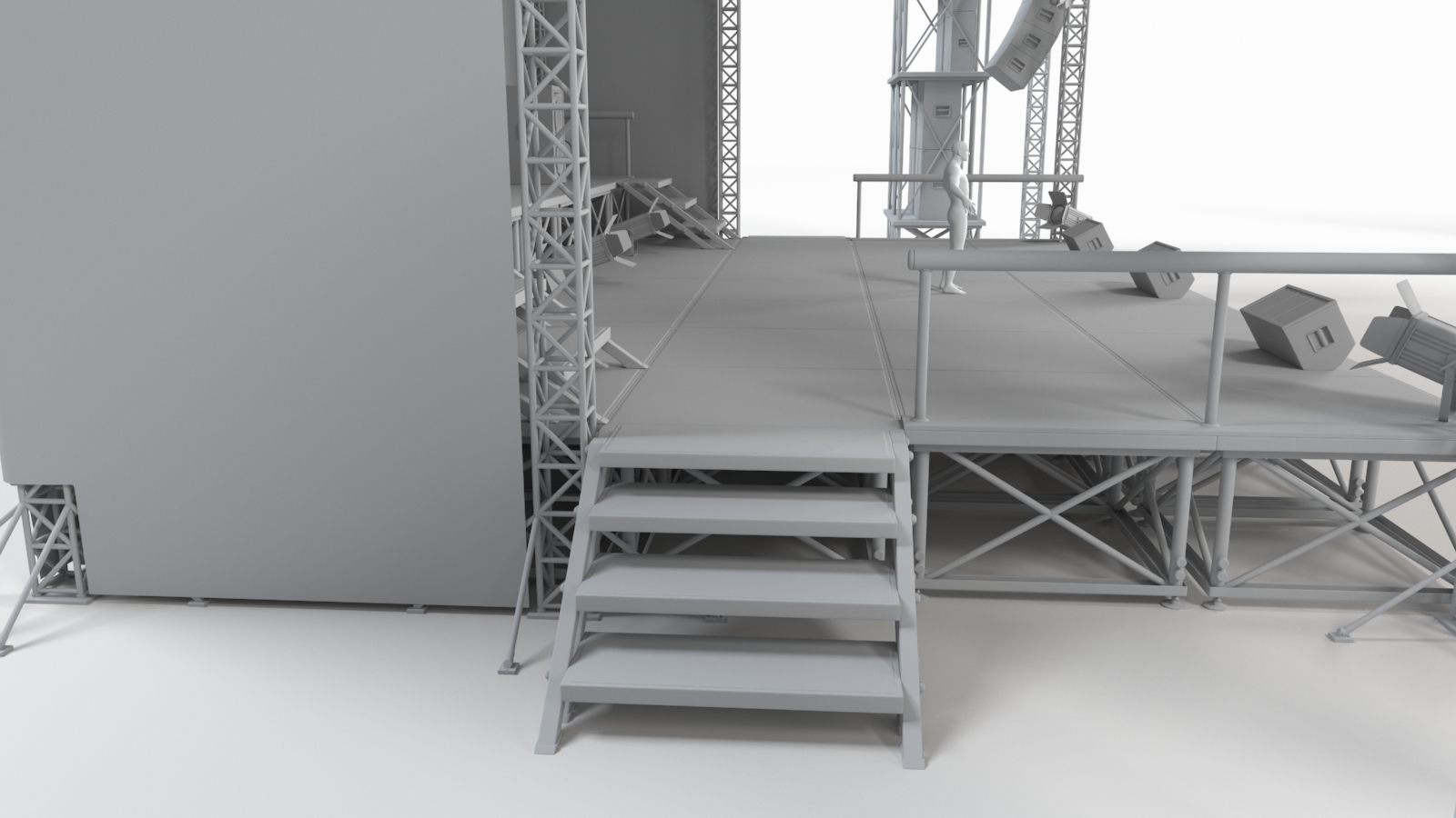 Concert scene 3D model - TurboSquid 1377168