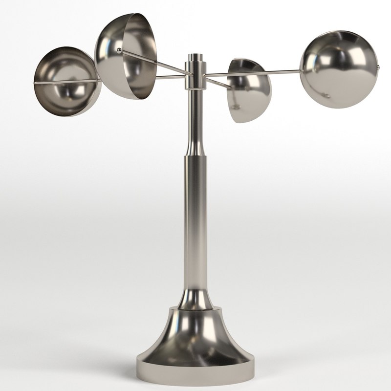 Decorative anemometer 3D model - TurboSquid 1377135