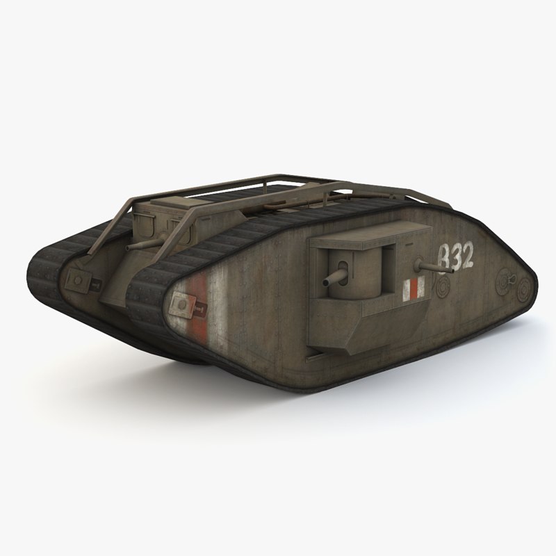 Mark iv 3D model - TurboSquid 1377215