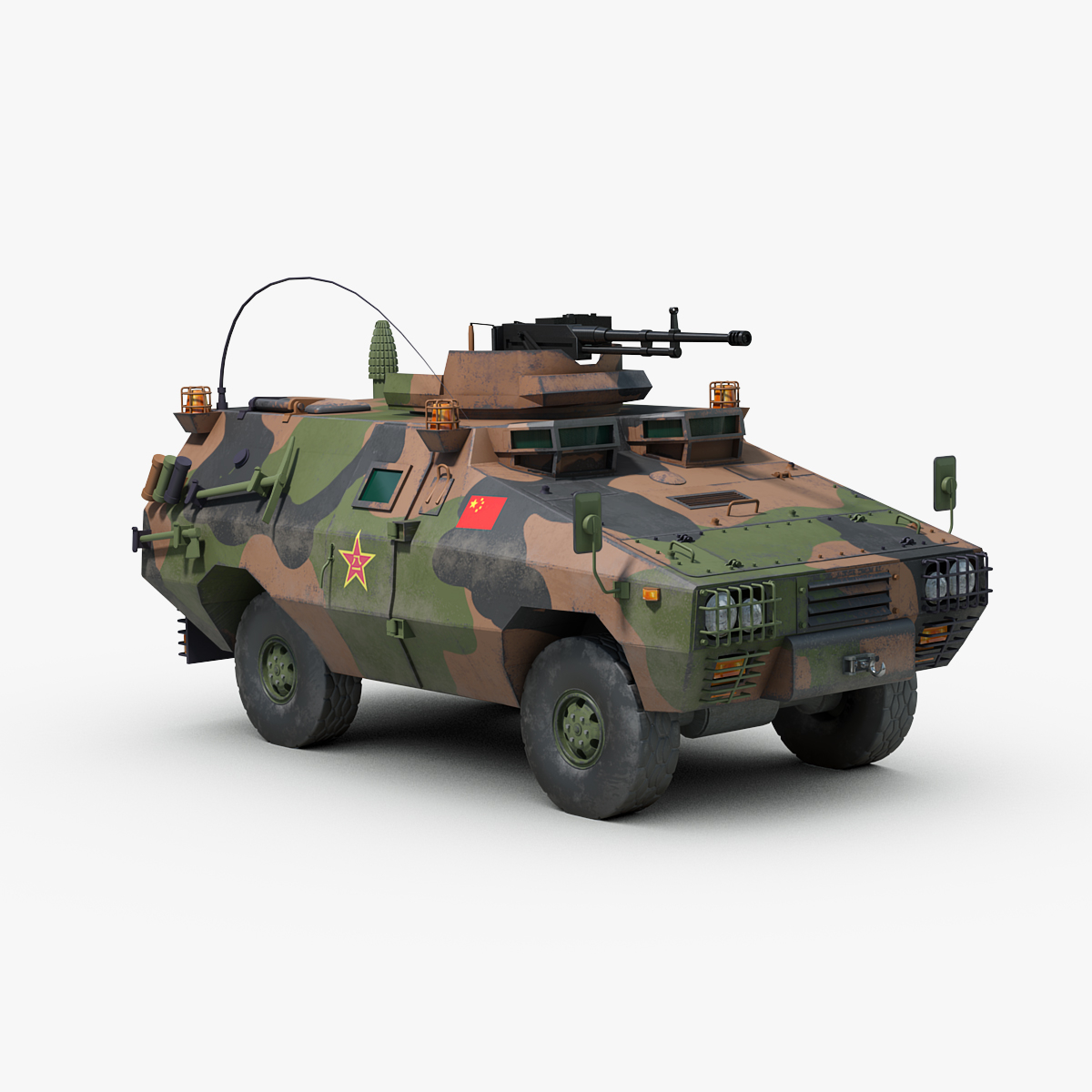 zfb05 xinxing vehicle 3d model