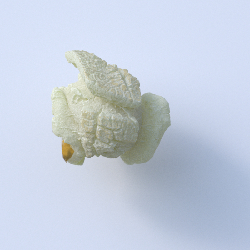 Popcorn food snack 3D model - TurboSquid 1377431