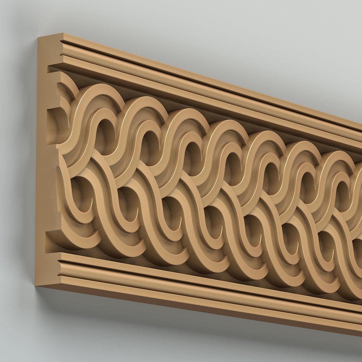 Decorative molding model - TurboSquid 1377455