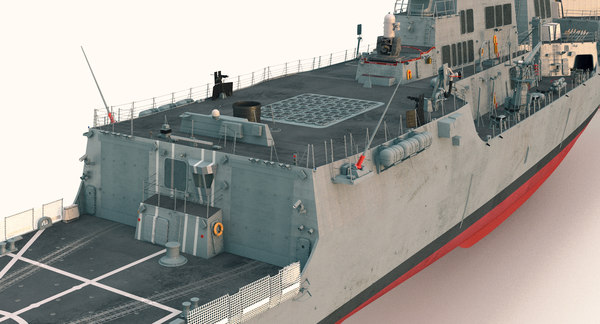 Uss preble ddg 88 3D model - TurboSquid 1377448