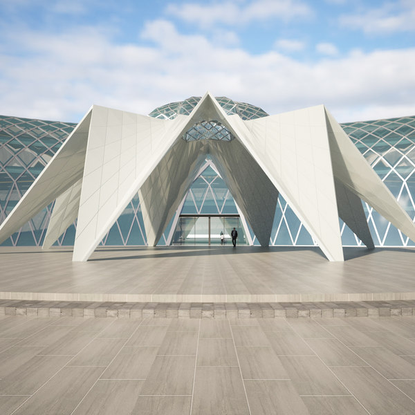 3d architecture buildings