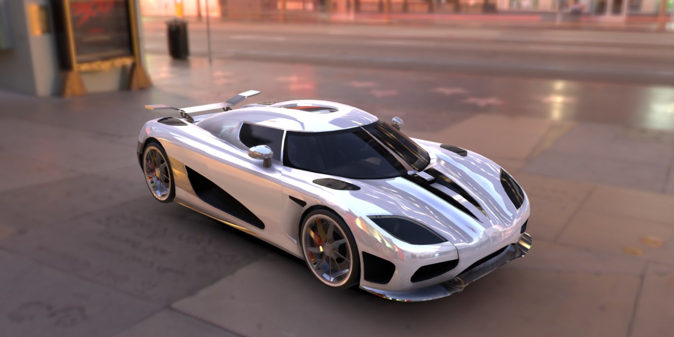 Koenigsegg agera r car model - TurboSquid 1377498
