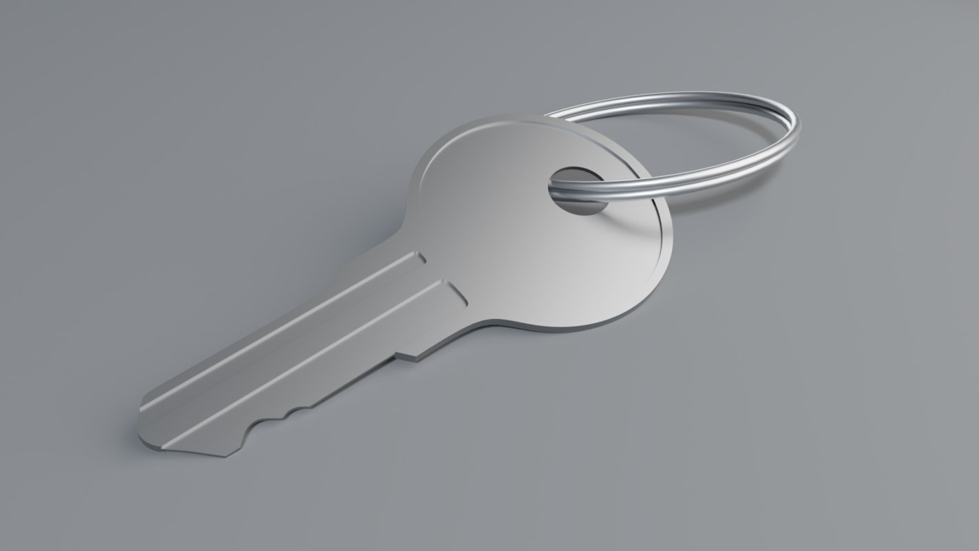 3D model keys keychain - TurboSquid 1377555
