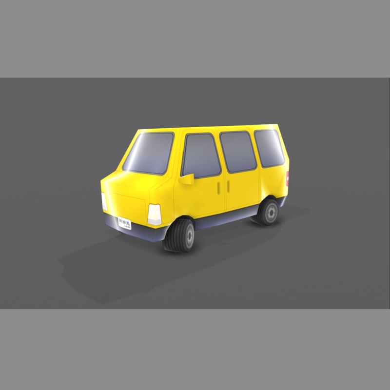 Free van 3D model - TurboSquid 1377614