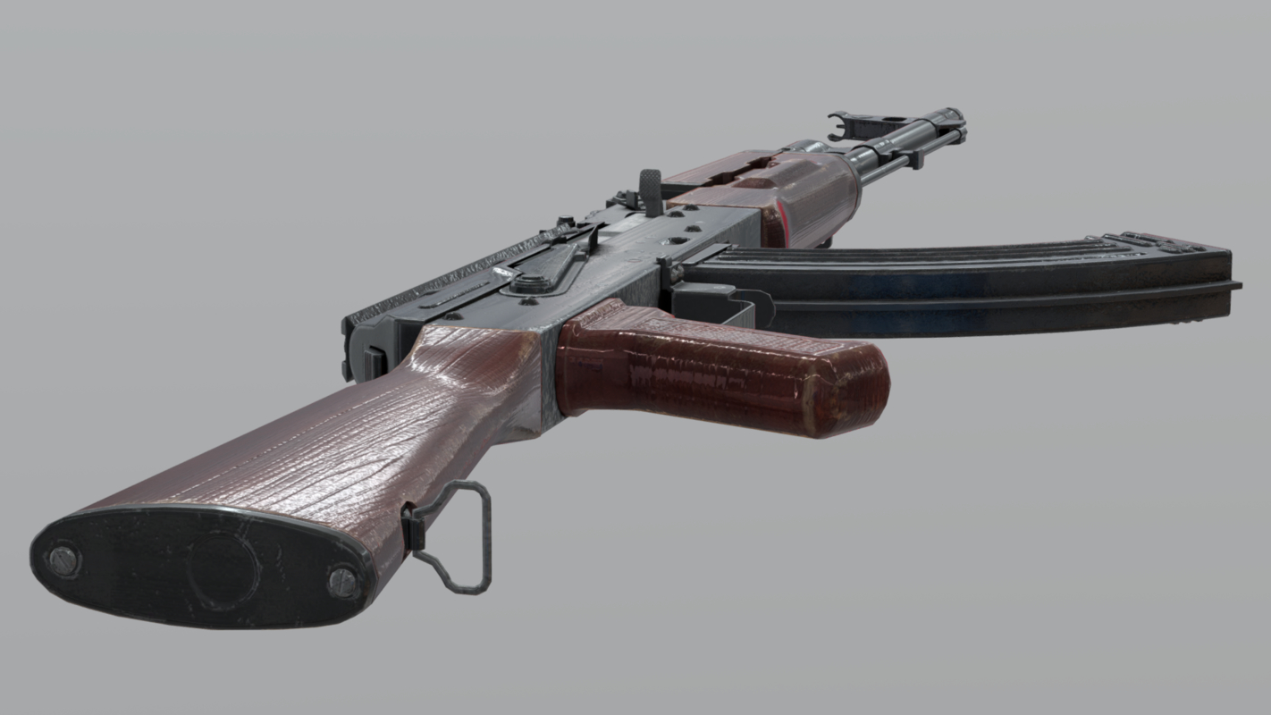 Free akm pubg 3D model - TurboSquid 1377603