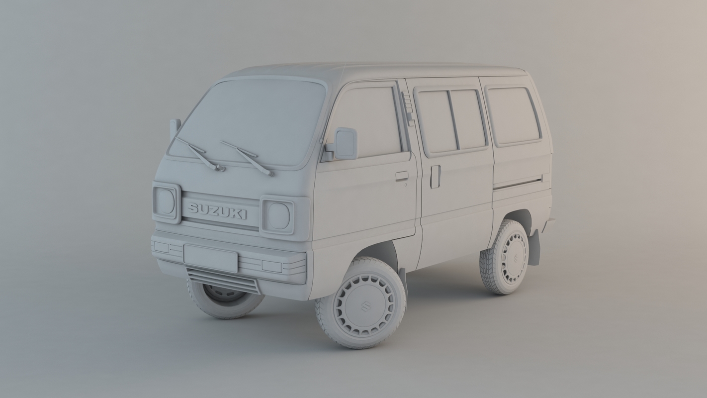 Free 3D suzuki carry minivan - TurboSquid 1377802