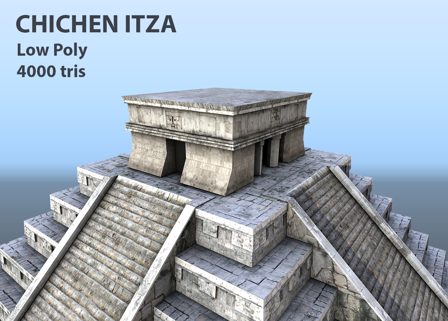 modelo 3d CHICHÉN ITZÁ - TurboSquid 1377864