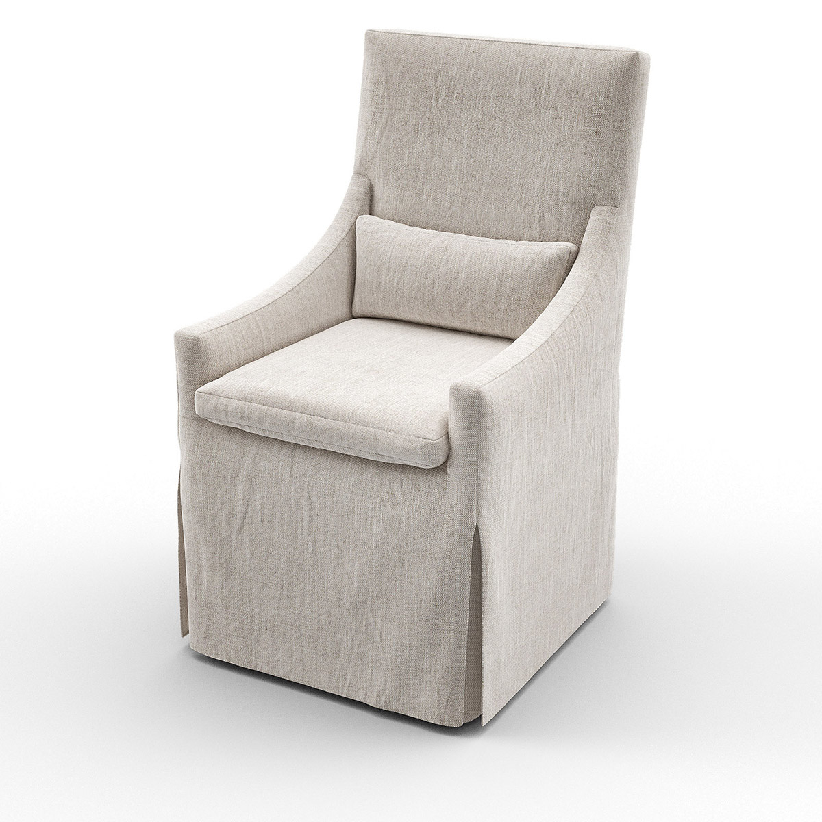 modelo 3d RH Belgian Slope Arm Slip Sillón cubierto - TurboSquid 1377930