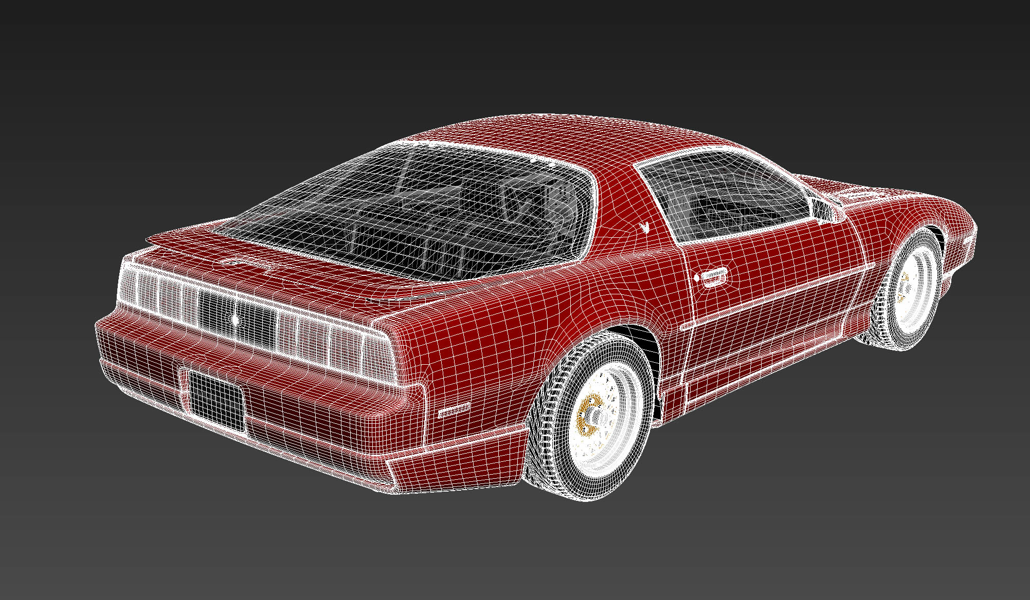 pontiac firebird trans 1991 3d model