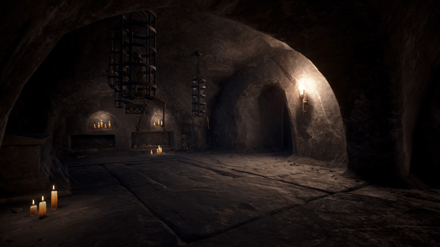 3D old catacombs - TurboSquid 1378101