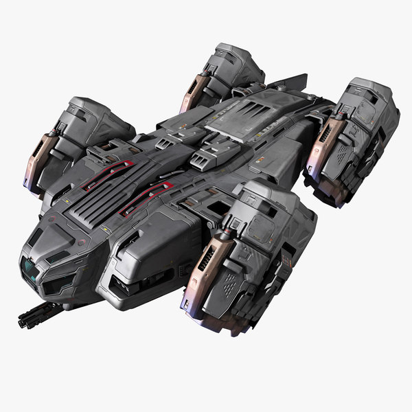 3D sf lander ship - TurboSquid 1378131