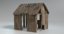 3D old broken shed - TurboSquid 1378190