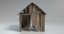 3D old broken shed - TurboSquid 1378190