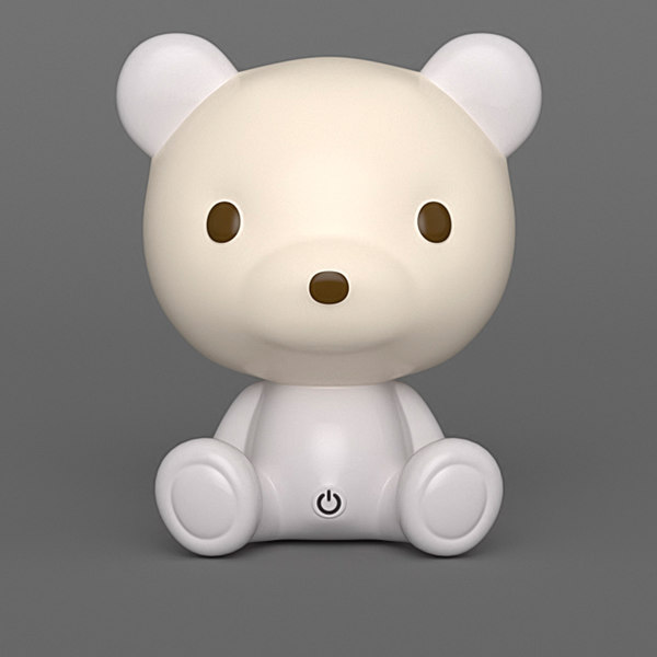 3D table lamp dodo bear - TurboSquid 1378229