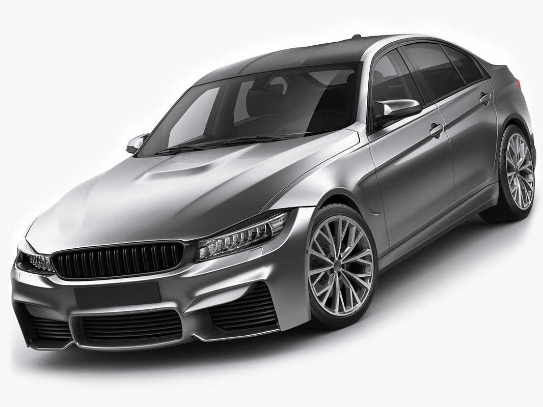 Generic sport sedan 3D model - TurboSquid 1376297