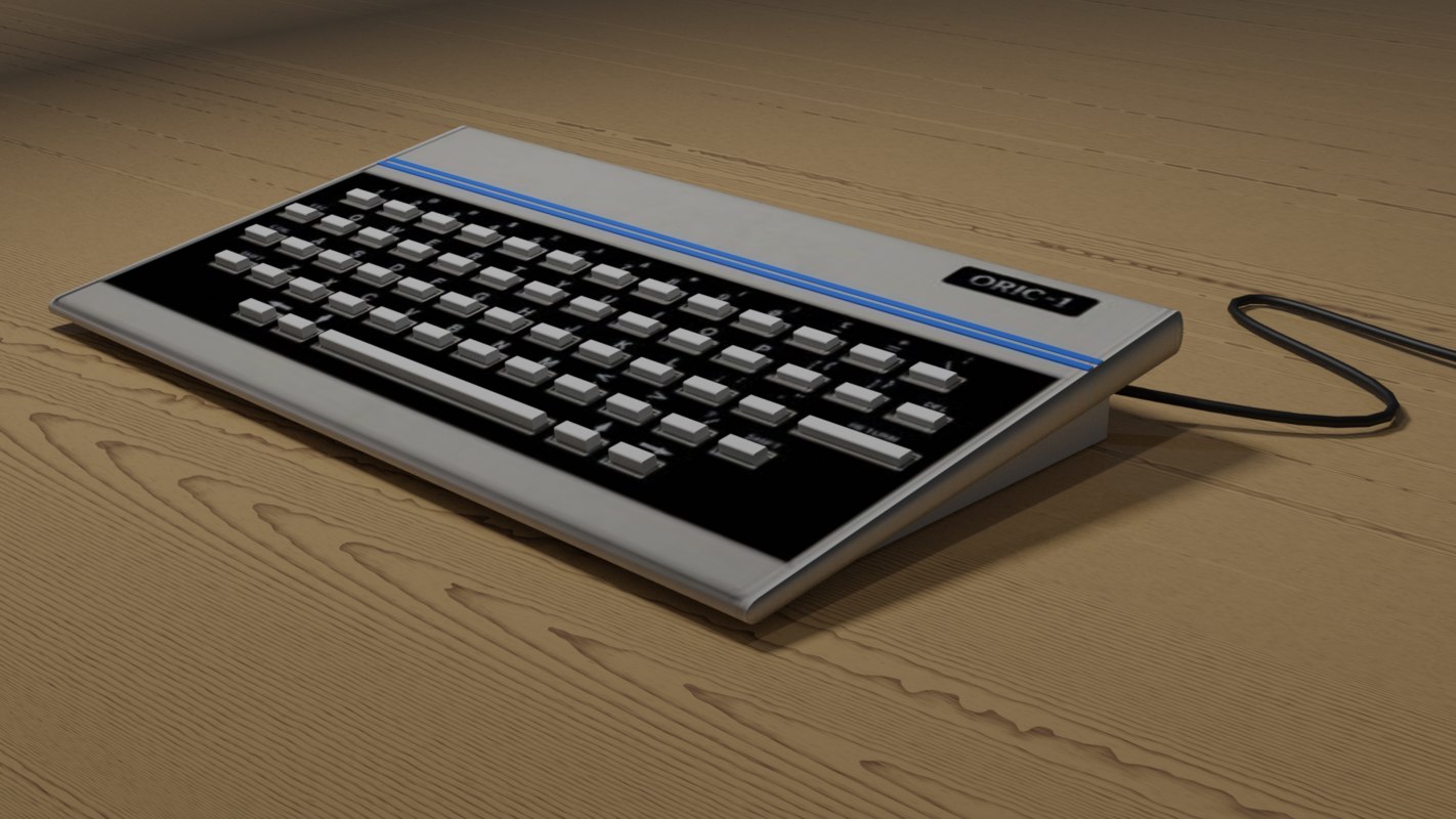 3D oric 1 computer model - TurboSquid 1378210