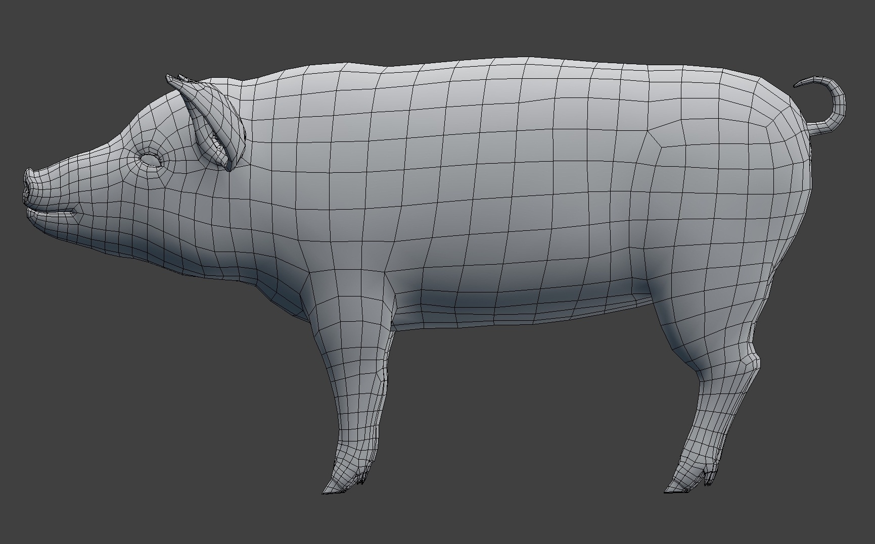 3D pig blender - TurboSquid 1378193