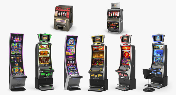3D casino slot machines 2 - TurboSquid 1378353