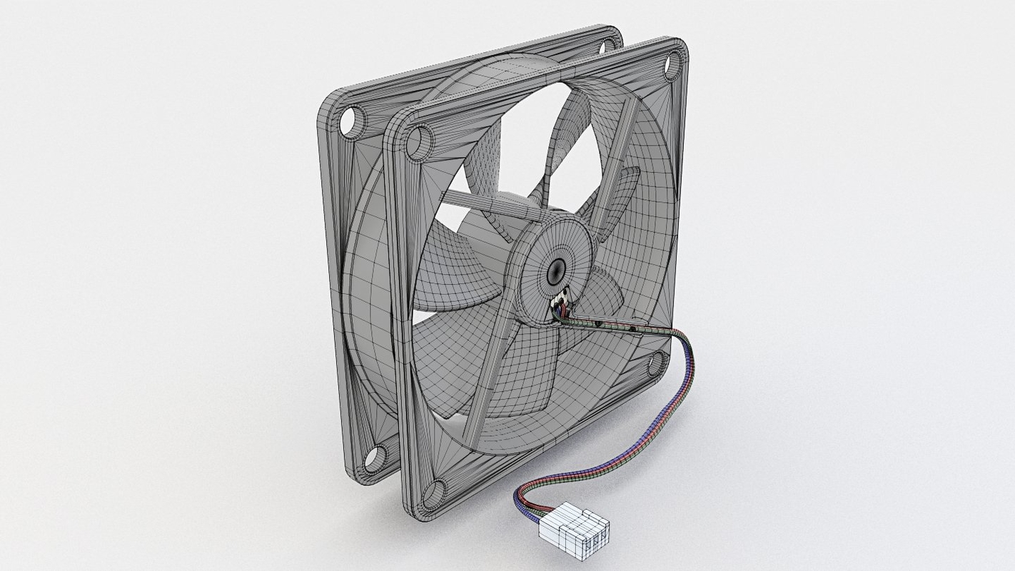 Fan pc 3D model - TurboSquid 1527472