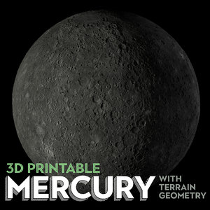 Planet Mercury 3D Models for Download | TurboSquid