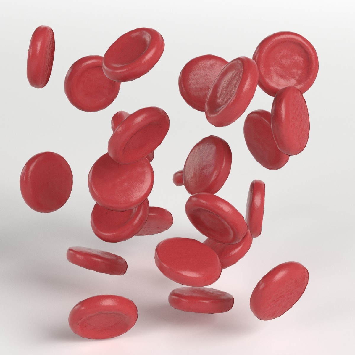 modelo 3d las células rojas de la sangre - TurboSquid 1378393