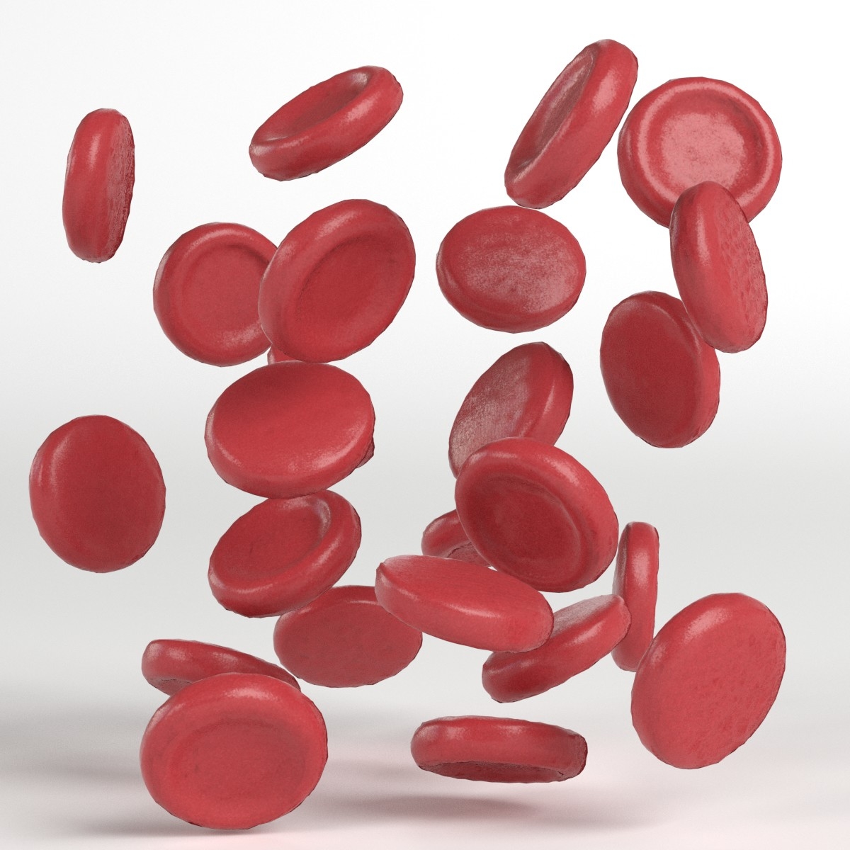 modelo 3d las células rojas de la sangre - TurboSquid 1378393