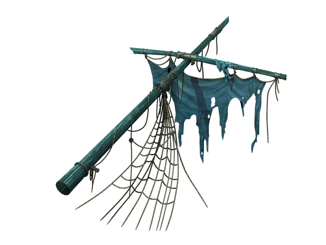 Shipwreck - broken mast model - TurboSquid 1378521