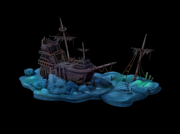 3D Shipwreck Models | TurboSquid