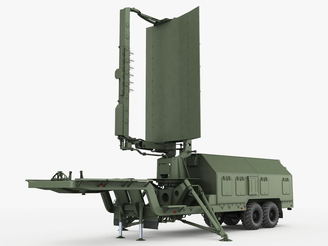 Radar trailer 19g6 3D model - TurboSquid 1371735
