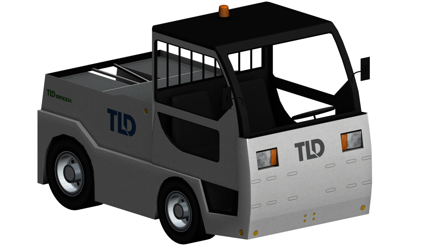 TLD Jet 16 Elektro-Gepäckwagen 3D-Modell - TurboSquid 1378673