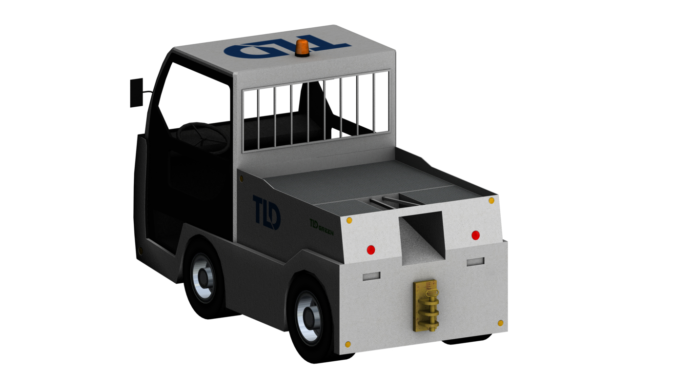 TLD Jet 16 Elektro-Gepäckwagen 3D-Modell - TurboSquid 1378673