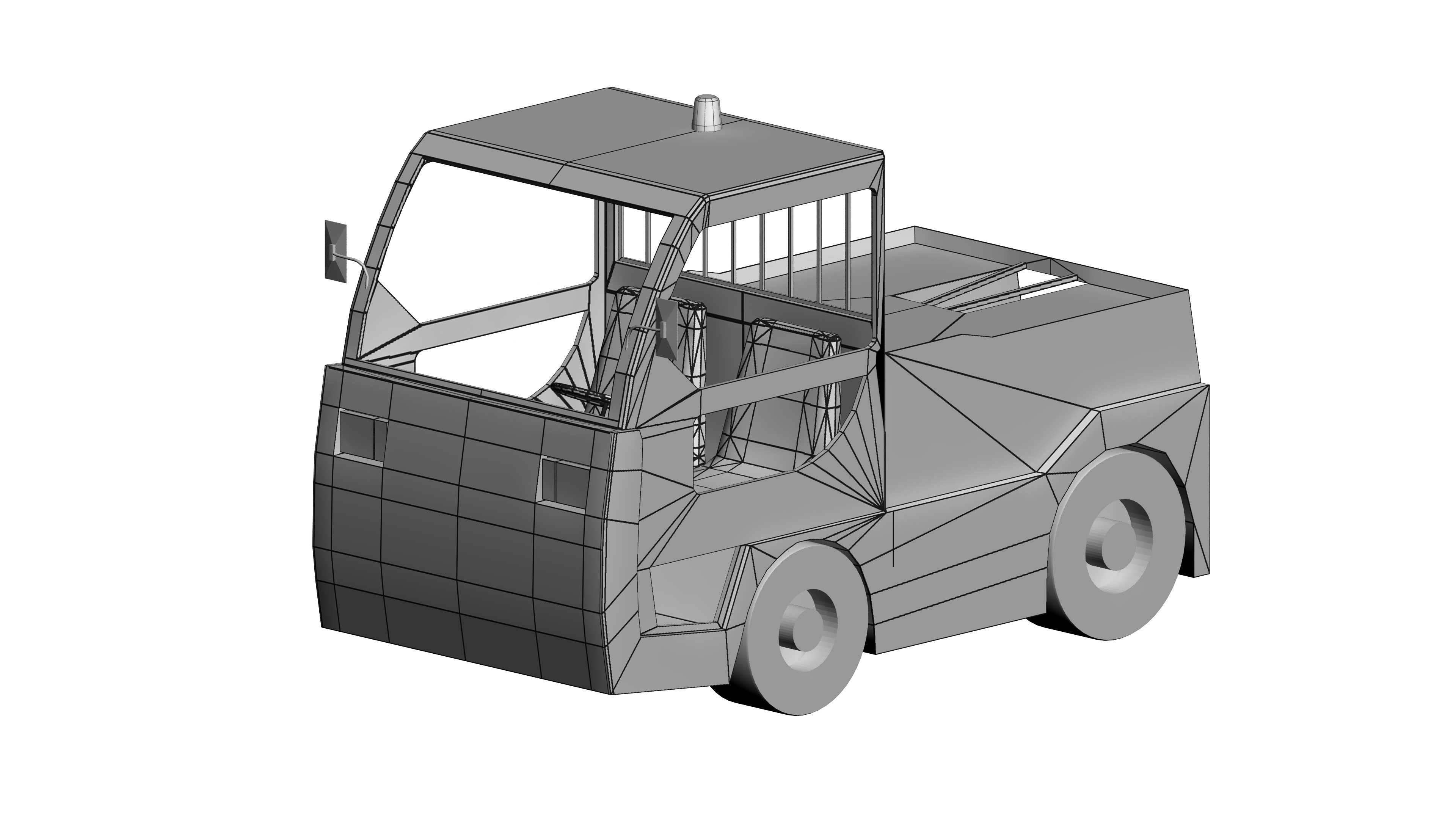 TLD Jet 16 Elektro-Gepäckwagen 3D-Modell - TurboSquid 1378673