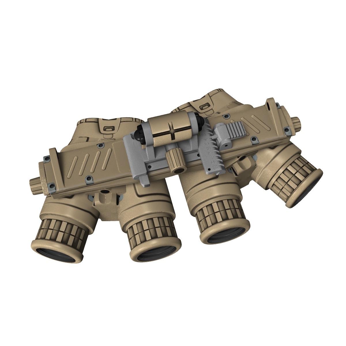 Óculos de Visão Noturna Panorâmica (ANVIS) Modelo 3D - TurboSquid 1378698