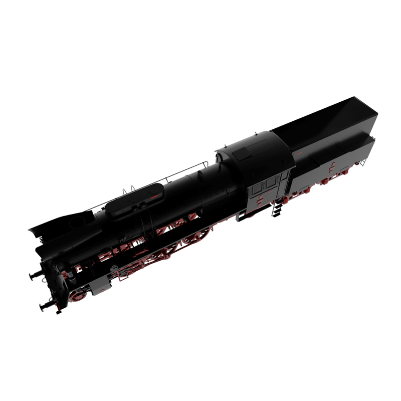 3D pkp ol49 steam train - TurboSquid 1378726