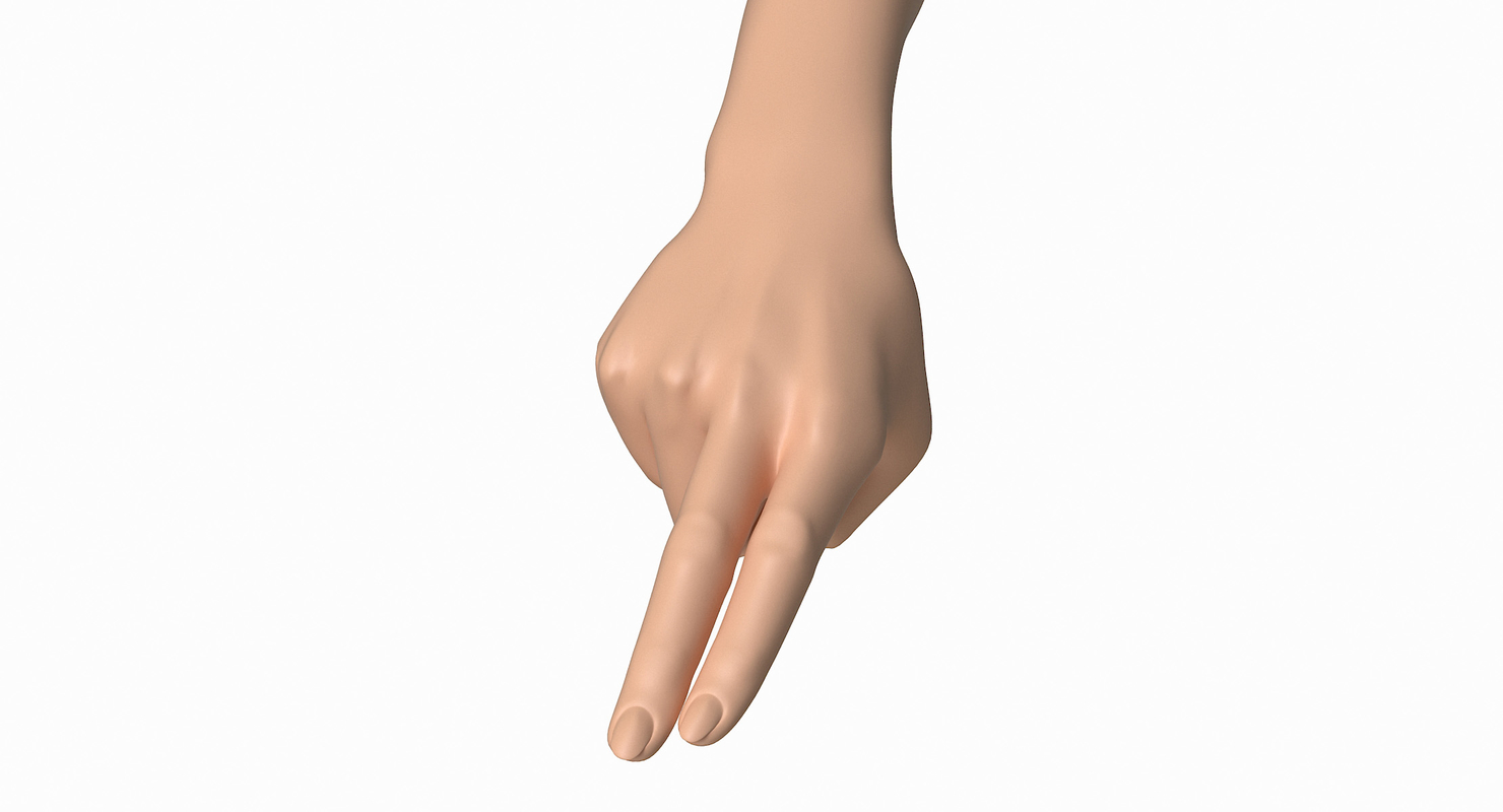 3D female arm pose f - TurboSquid 1378835